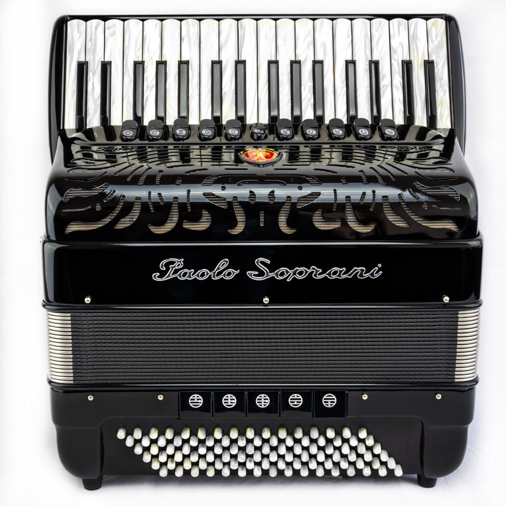 New Paolo Soprani Super 34/96 – Musette – Double Cassotto - Accordion.co.uk