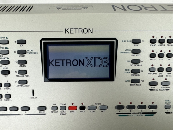 Ketron XD3 – MIDI Sound & Rhythm Module with case - Accordion.co.uk