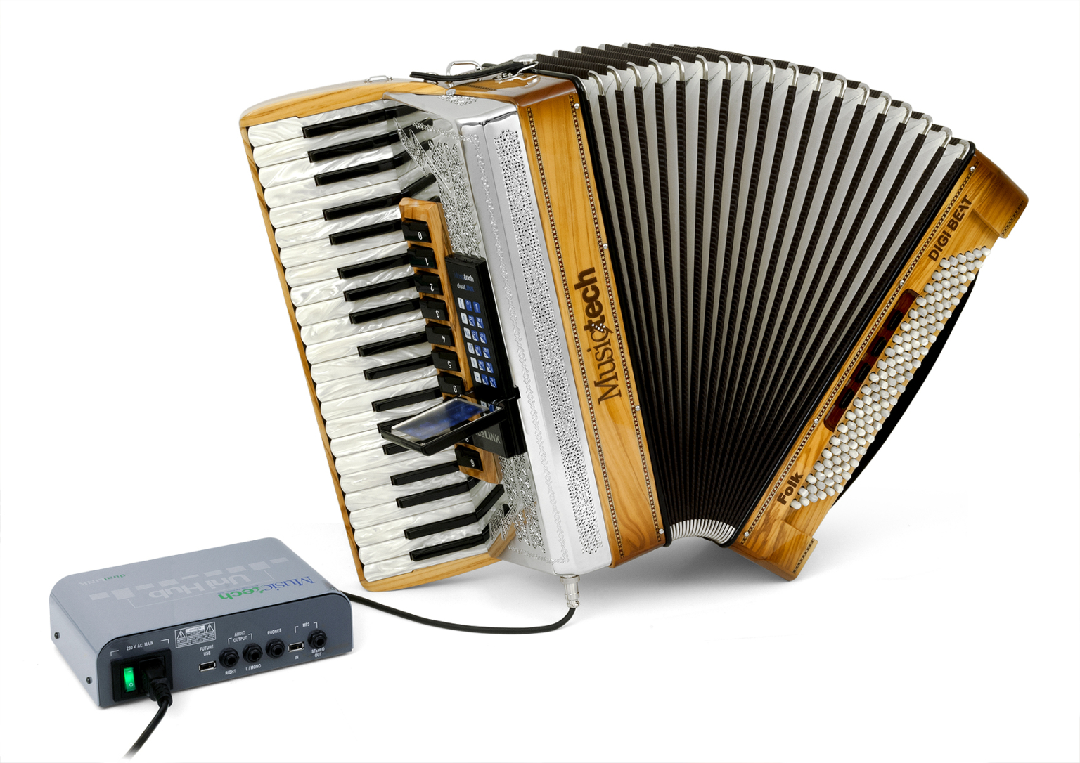 Musictech Digibeat Reedless Accordion - Accordion.co.uk