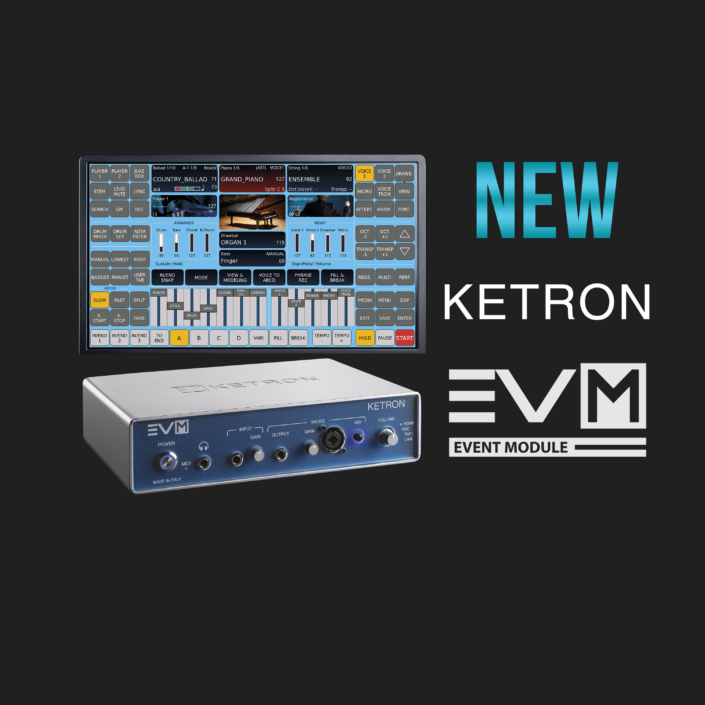 Ketron EVM Bundle (Touch Screen & Bag) - Accordion.co.uk