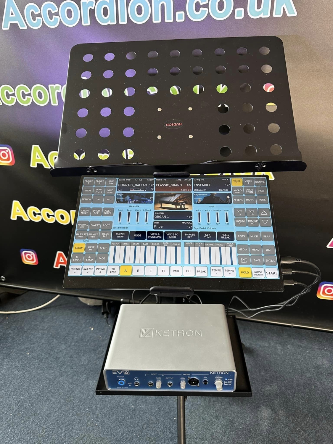 Ketron EVM - Accordion.co.uk