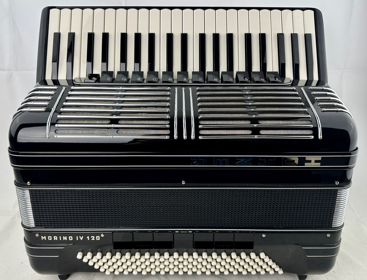 Hohner Morino IV MIDI – 41 / 120 Bass – 4 Voice Double Octave / Double ...